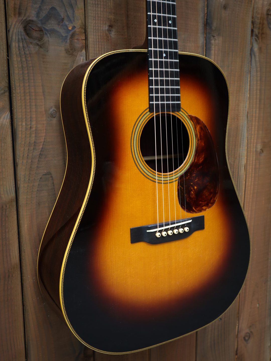 Pre-War Dreadnought Herringbone Shaded - Kauffmann's Guitar Store